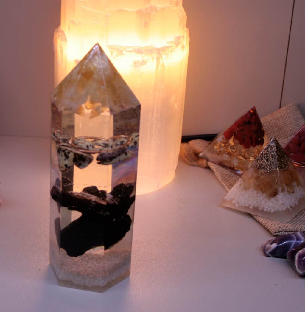 Crystal Orgone Point - Talisman of Joy & Manifestation - LIFEFLOWS